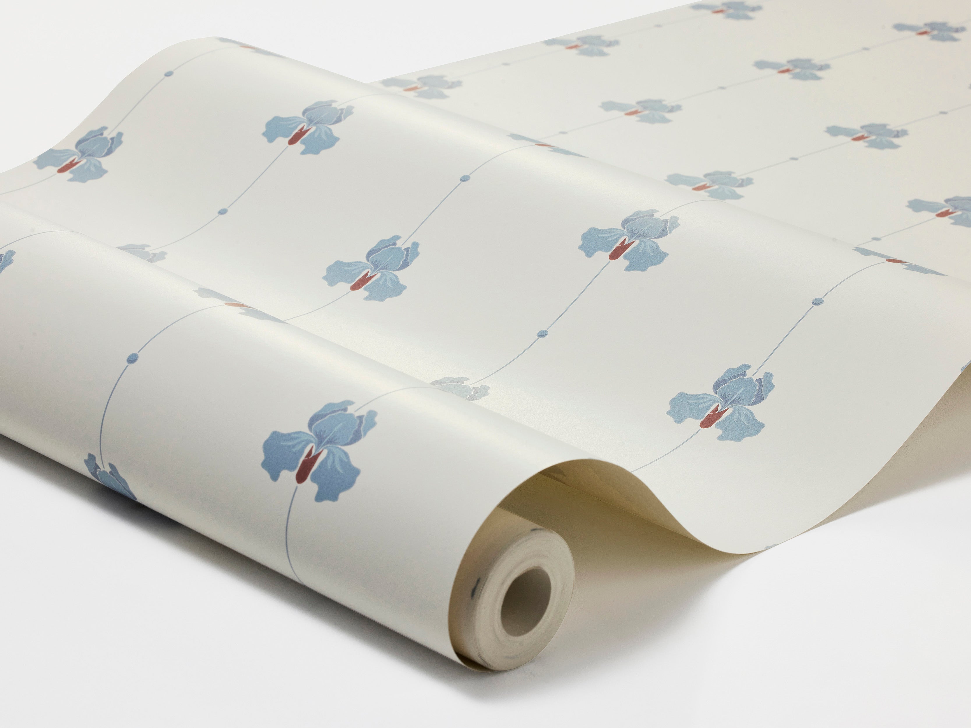 Boråstapeter Gotain Sweet Pea Dove Blue 5684 – Elegant design­tapet ...
